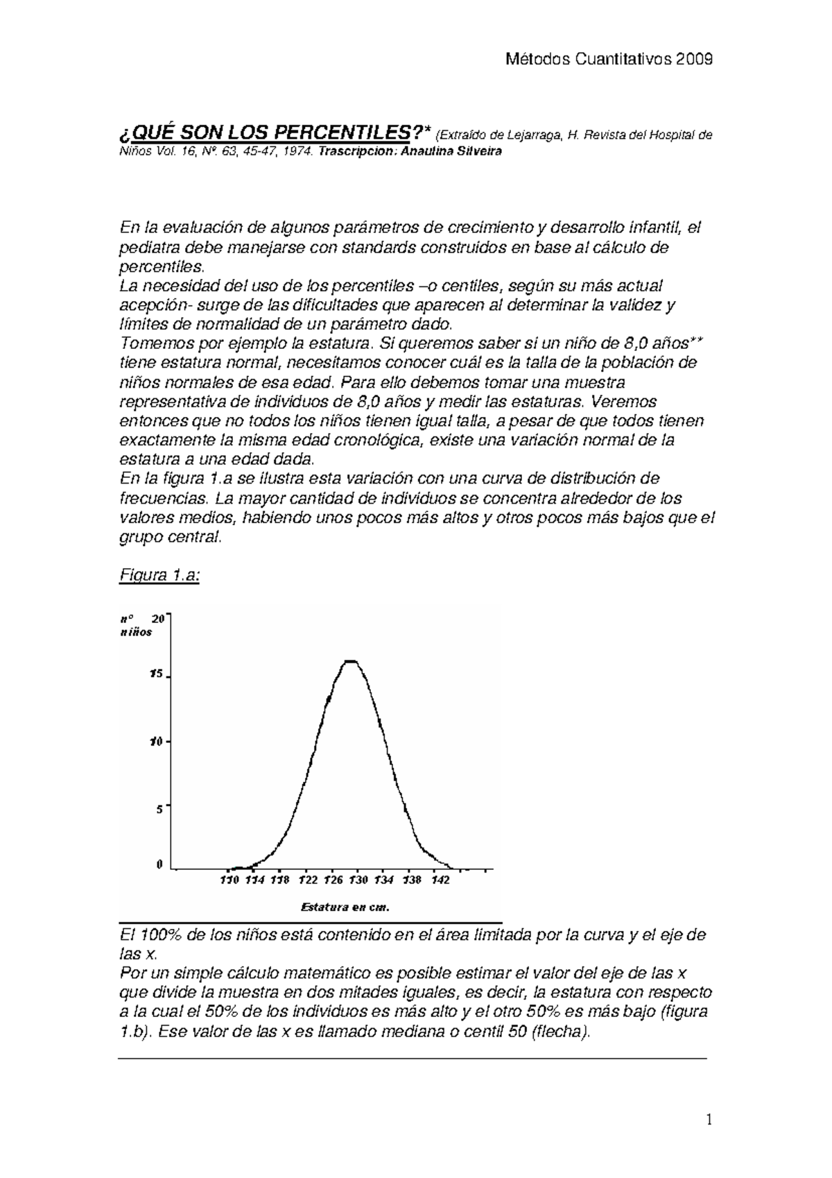 Percentiles y curvas percentilares - ¿QUÉ SON LOS PERCENTILES ...