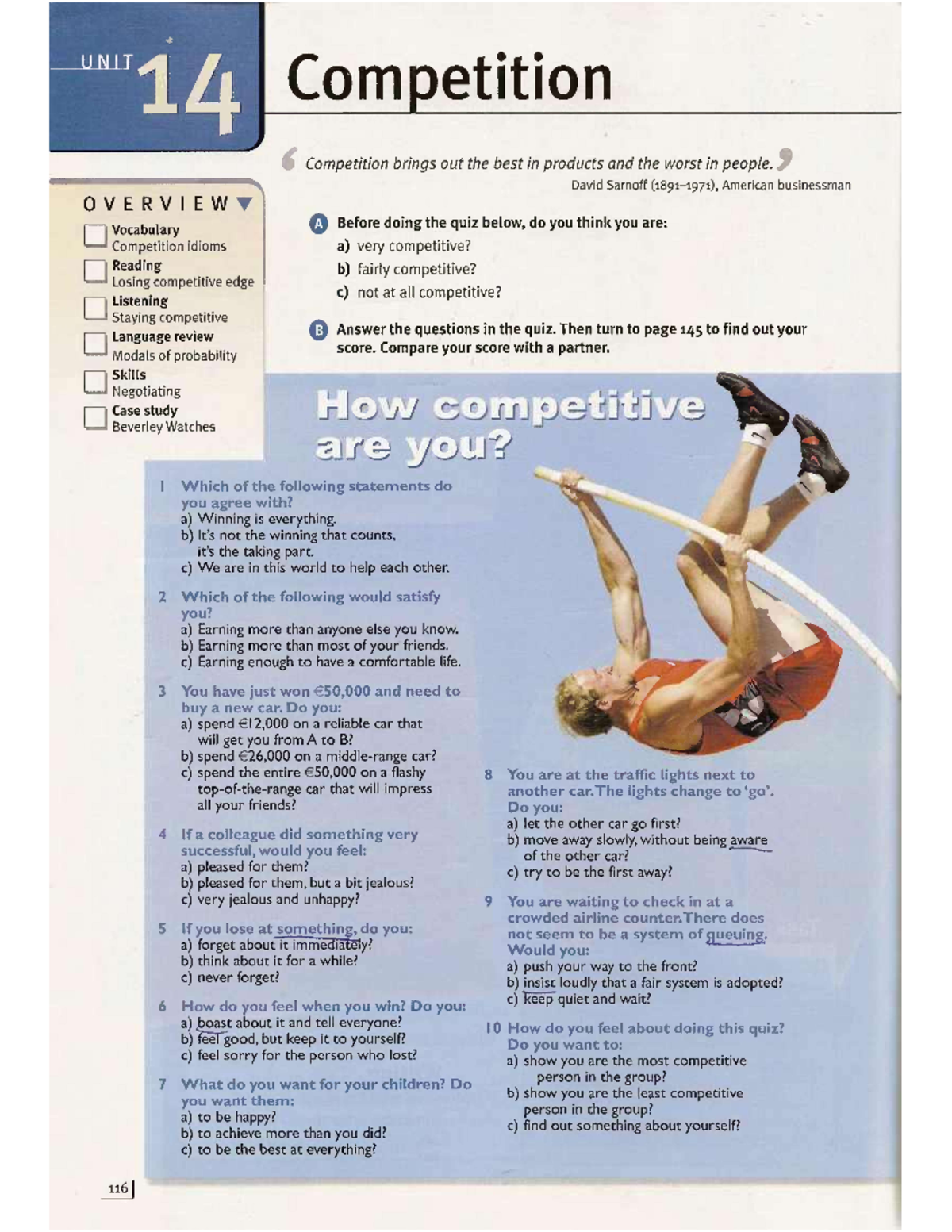 Competition - English for Management - Tiếng anh kinh doanh - Studocu