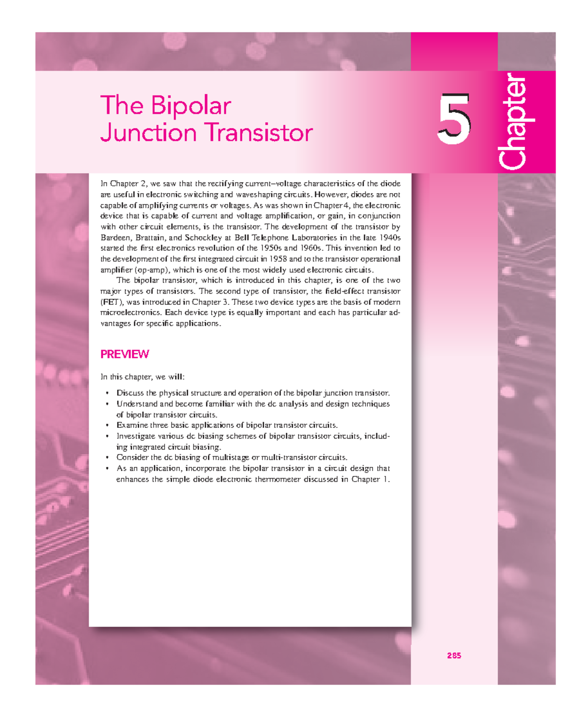 6-BJT basics and BJT biasing Neaman chapter-10-08-2023 - Chapter The Bipolar Junction Transistor ...