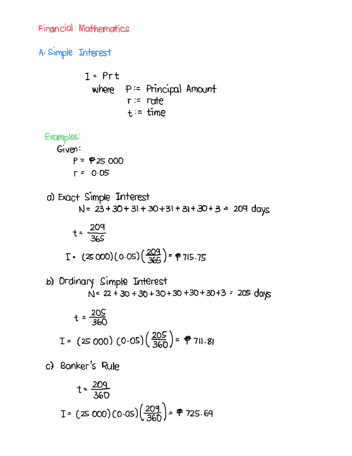 Financial-Mathematics - Office Administration - Studocu