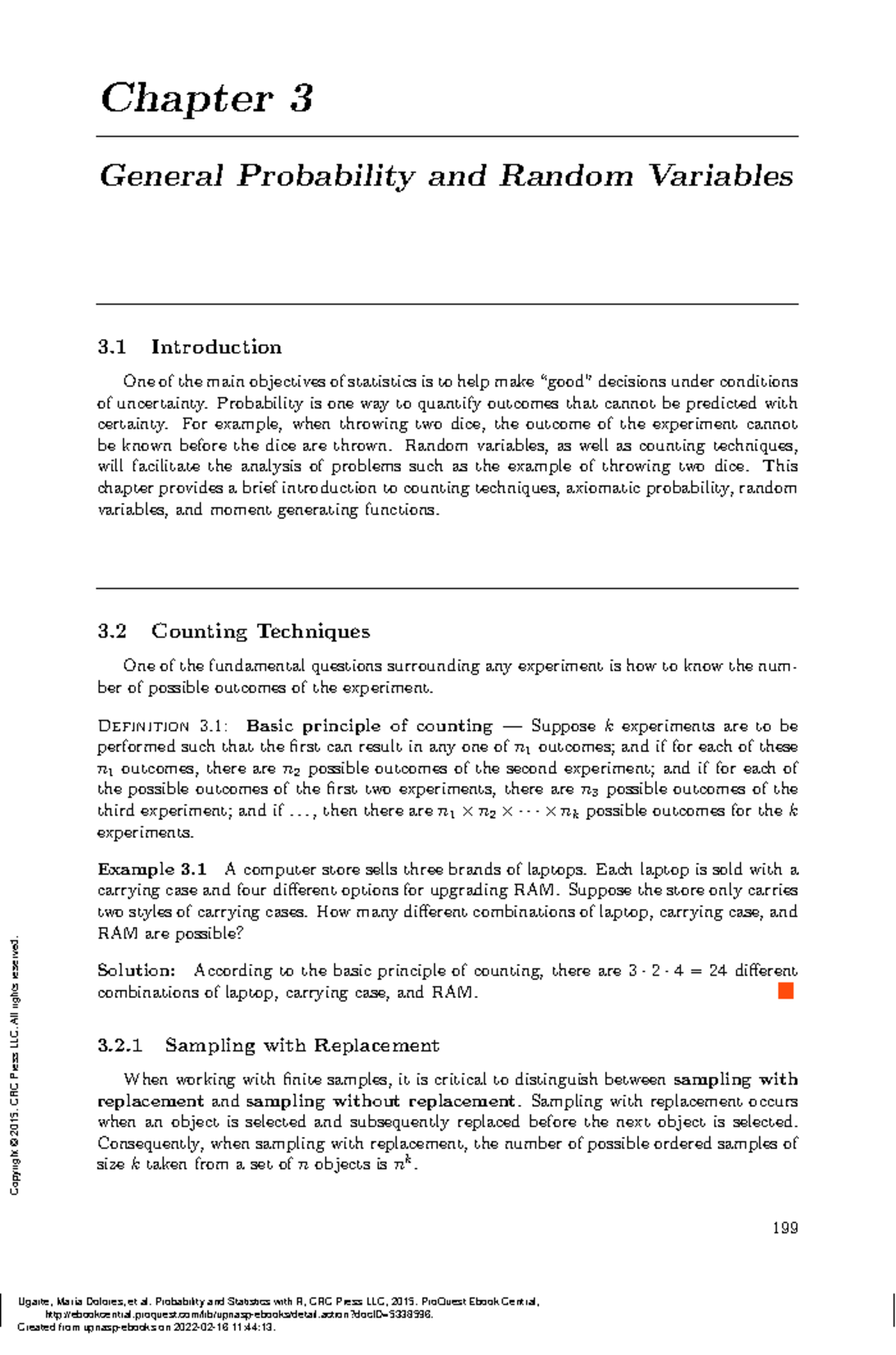 TEMA 3 - tema 3 - Chapter 3 General Probability and Random Variables 3 ...