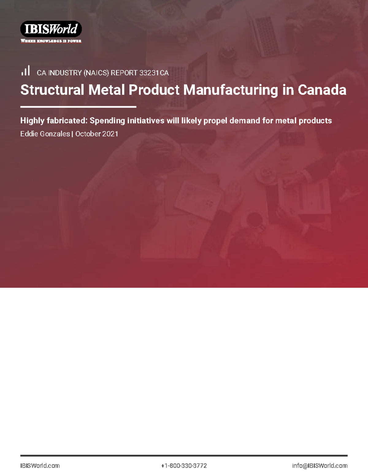 Manufacturing Industry Analysis - CA INDUSTRY (NAICS) REPORT 33231CA ...