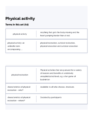 Recreational Activities (5) Flashcards Quizlet - Recreational ...