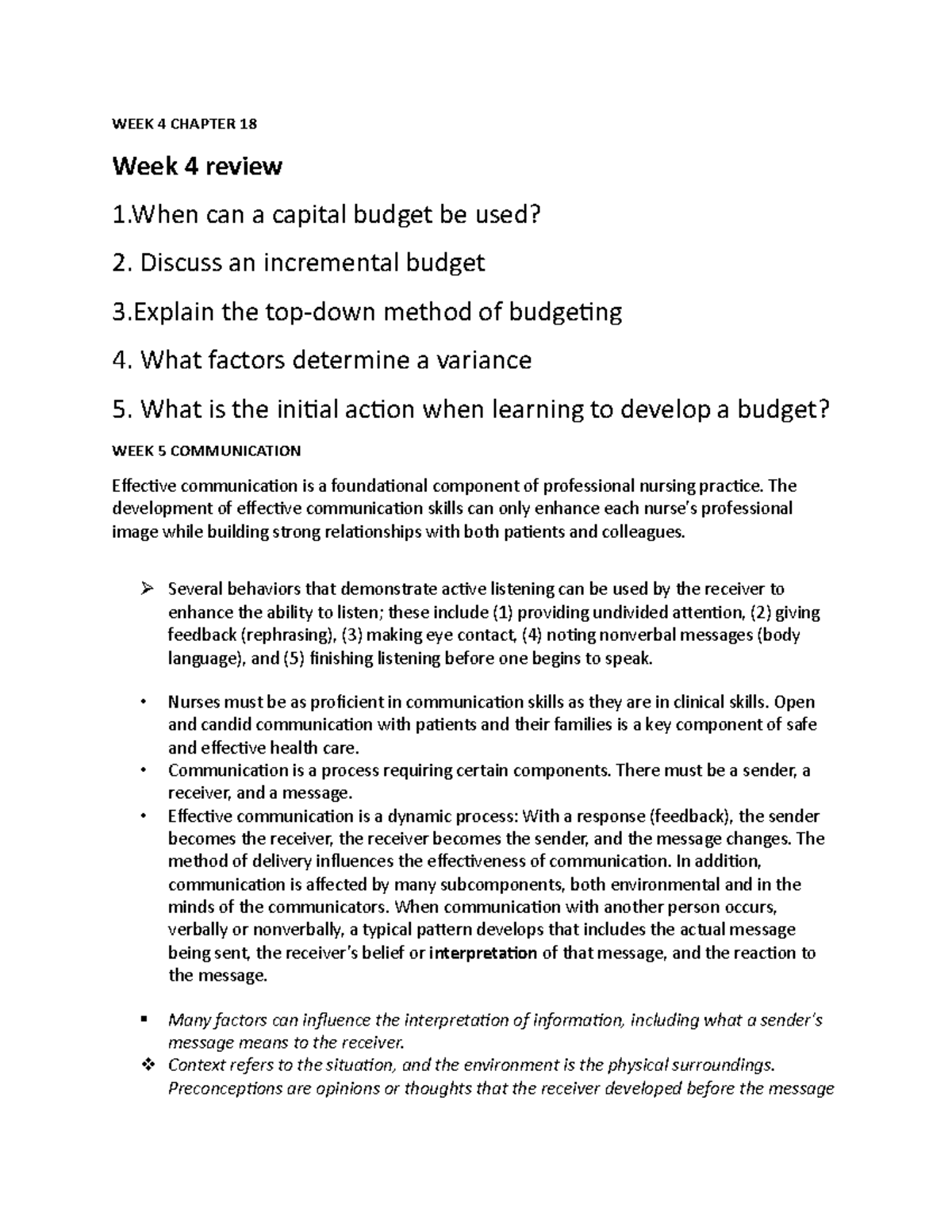Leadership Exam 2 PP Notes WEEK 4 CHAPTER 18 Week 4 Review 1 Can A Capital Budget Be Used 2 leadership-exam-2-pp-notes-week-4-chapter-18-week-4-review-1-can-a-capital-budget-be-used-2