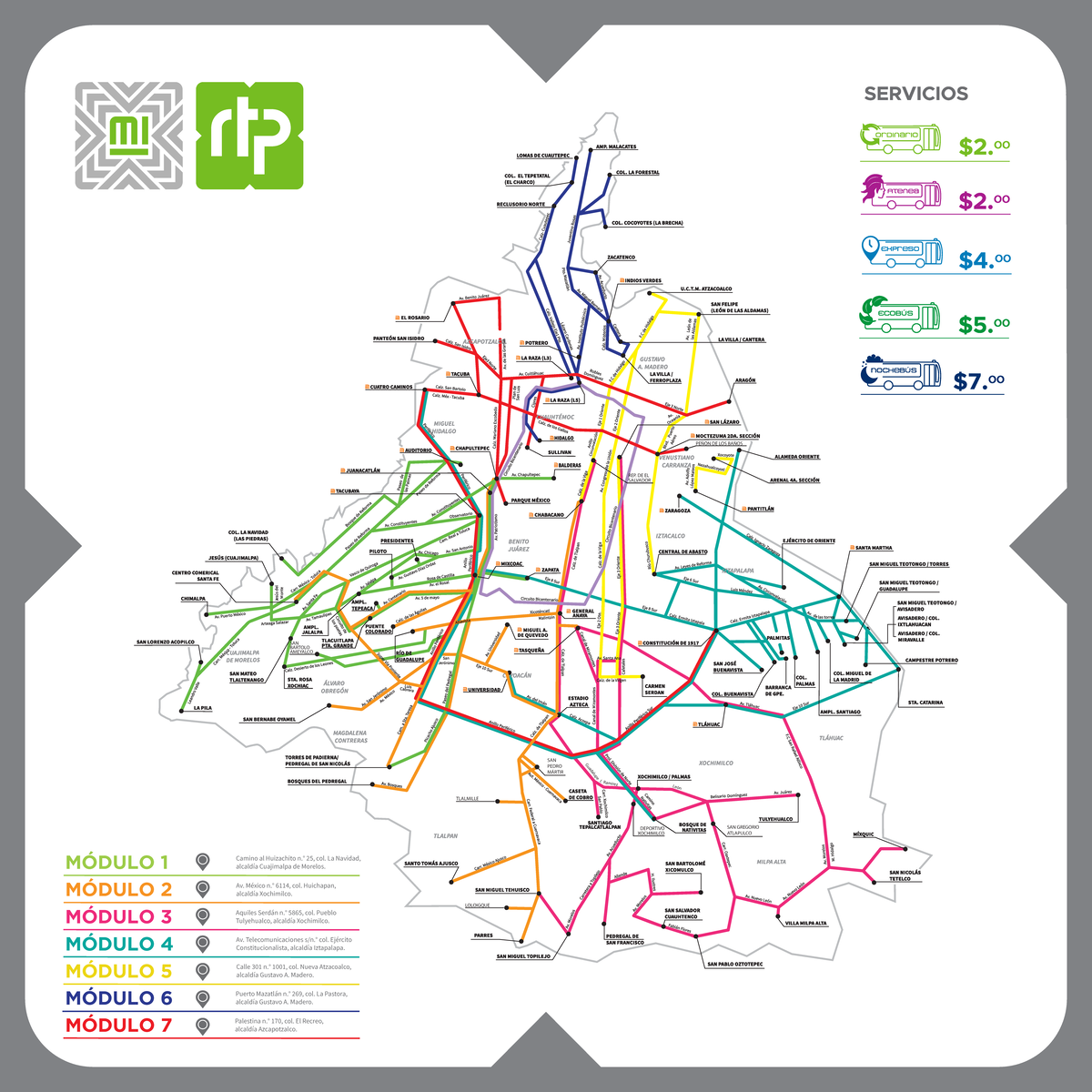 MAPA Simplificado RTP pdf - MÓDULO 1 Camino al Huizachito n.° 25, col ...