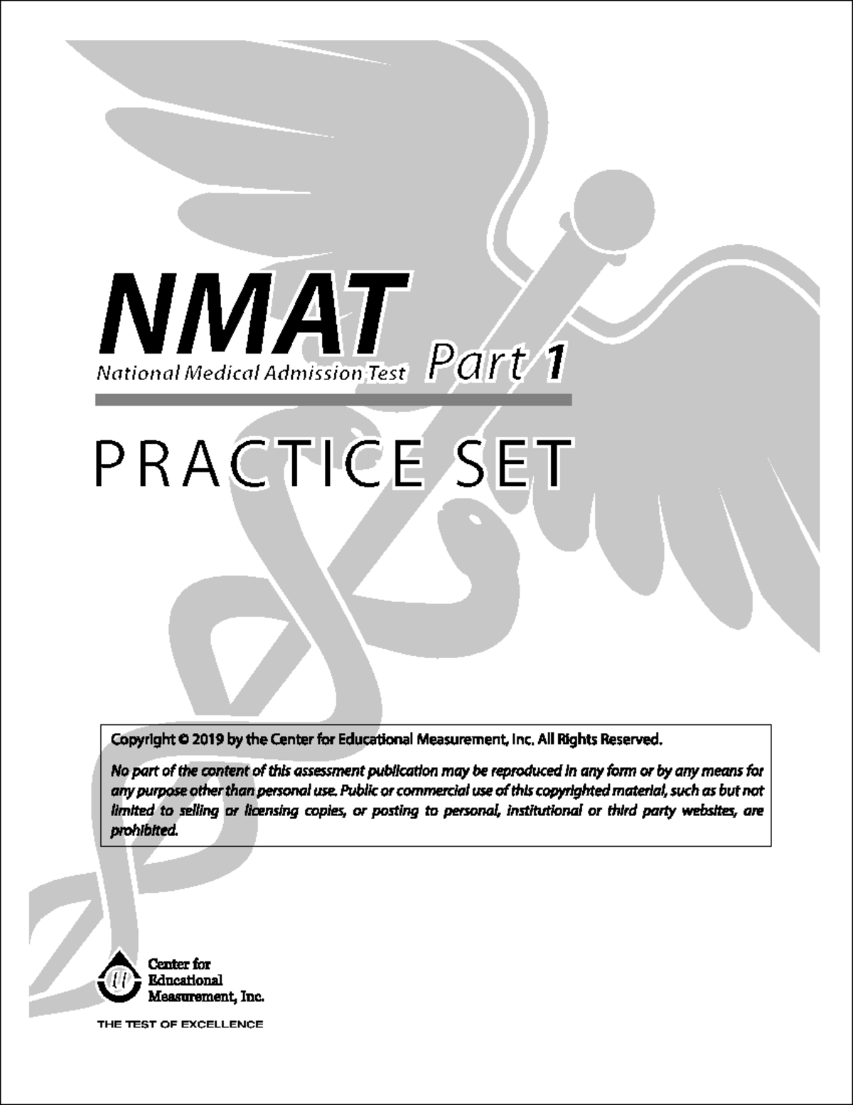 Practice Set-1 - NMAT - MEDICINE - Studocu