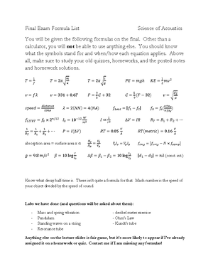 SOA Kundt's Lab - Piwa Musimbe November 4, 2019 Science of Acoustics ...