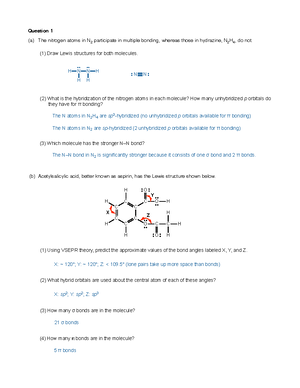 Problem Set 8 Answer Key - (d) Predict whether each of the following ...