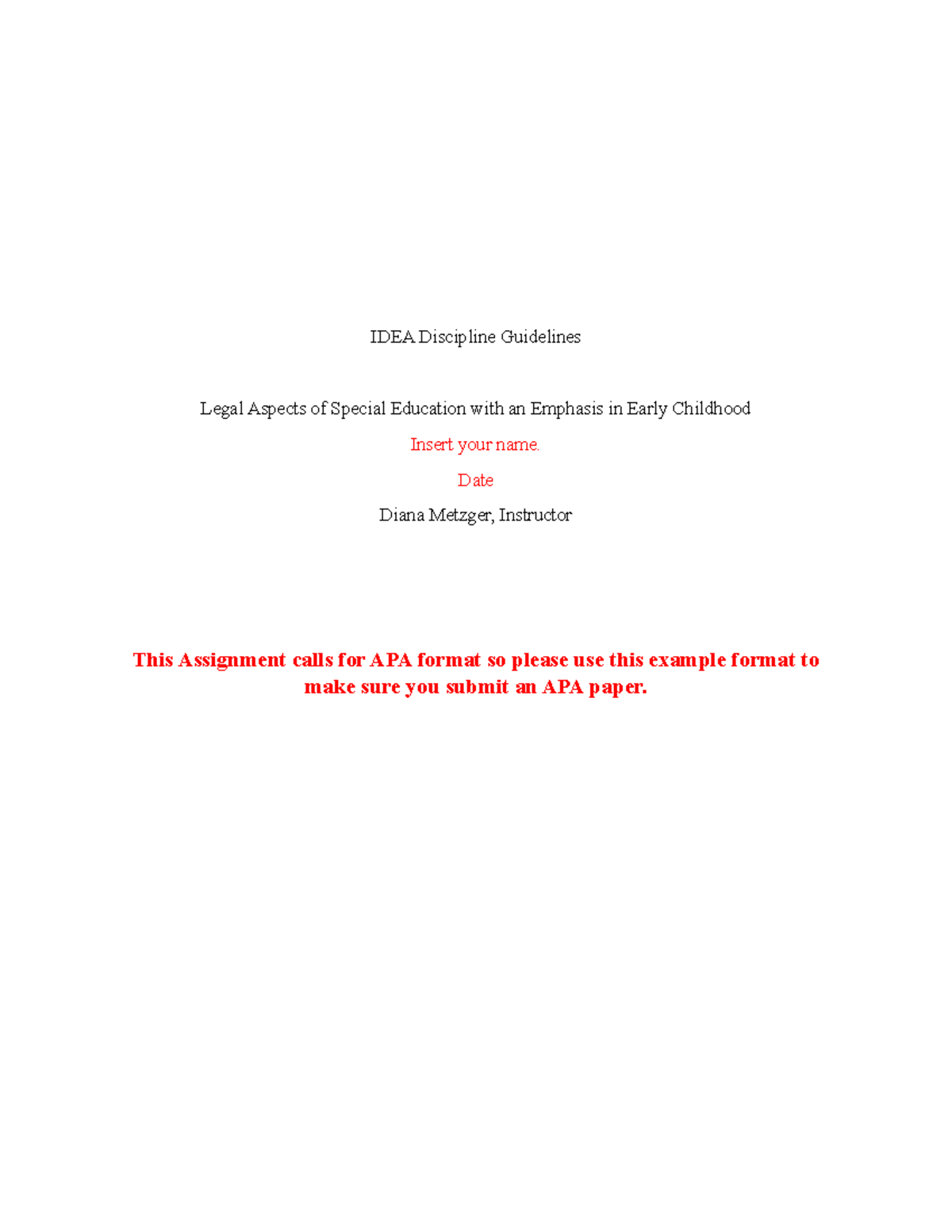 GC - ECS - 220 - Week 7 - Assignment Example - IDEA Discipline ...