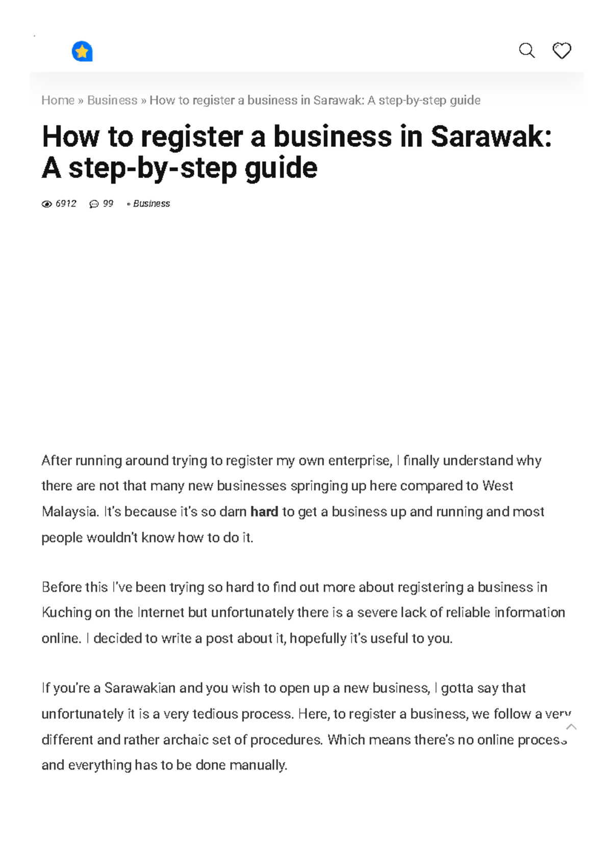 How To Register A Business In Sarawak A Step-by-step Guide - Fiholic ...