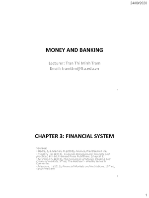 Lecture 6 - Banking - McGraw-Hill/Irwin Bank Management and Financial ...
