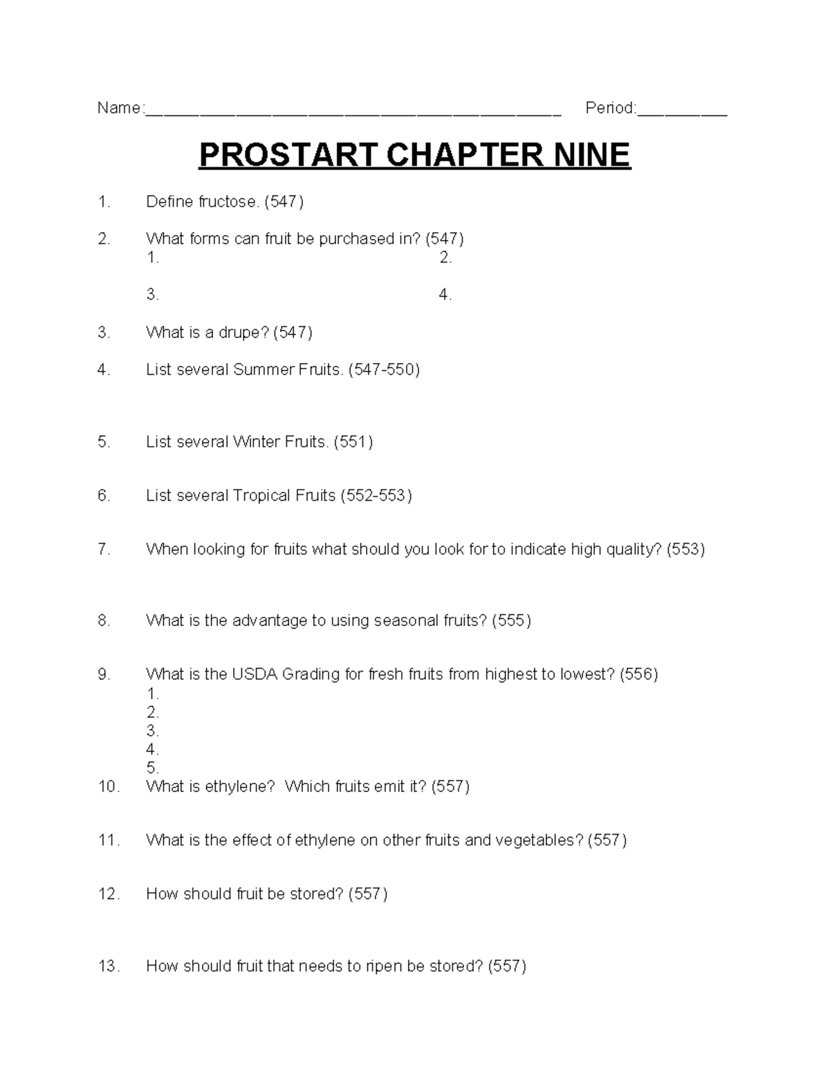 Chapter 9 - Name:______________________________________________ Period ...