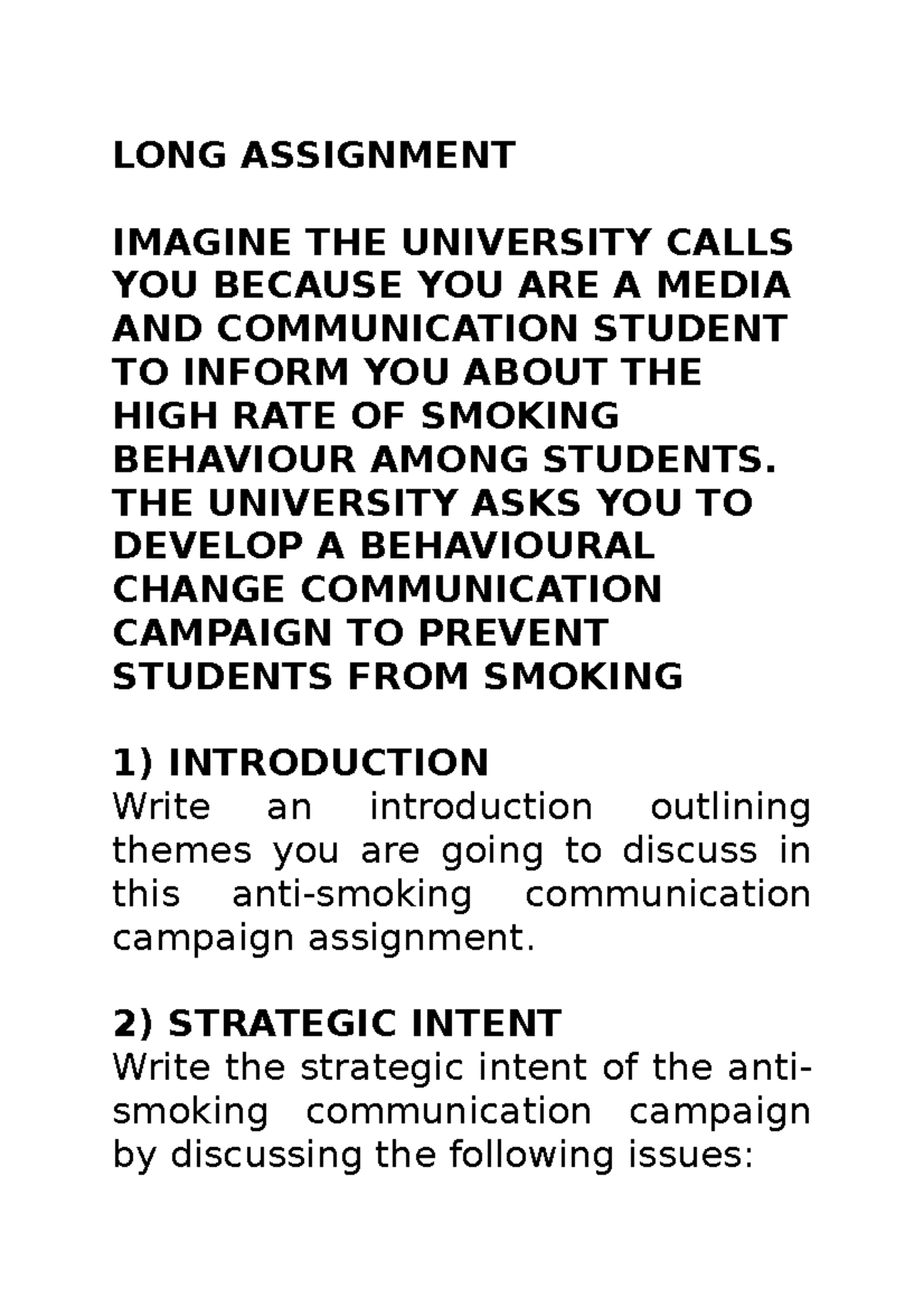 Assigment 1. 2022 - about journalism english - LONG ASSIGNMENT IMAGINE ...