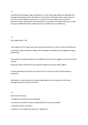 Prawoznastwo, zadania opisowe - niedziela, 3 grudnia 2023 Egzamin, prawoznawstwo Rozdział 1 1 ...