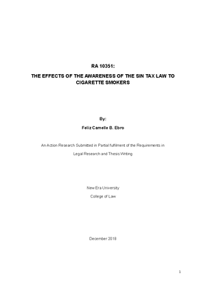 RMC 72-04 - RMC 72-04 - November 16, 2004 REVENUE MEMORANDUM CIRCULAR NO. 72- SUBJECT : - Studocu