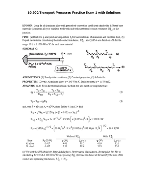 [Solved] Q1Random stocking can be greatly improved through the use of an - Transport Processes ...