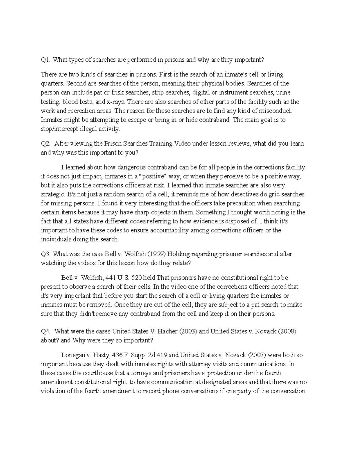 Cor week 8 - Cor week 8 questions and answers - Q1. What types of ...