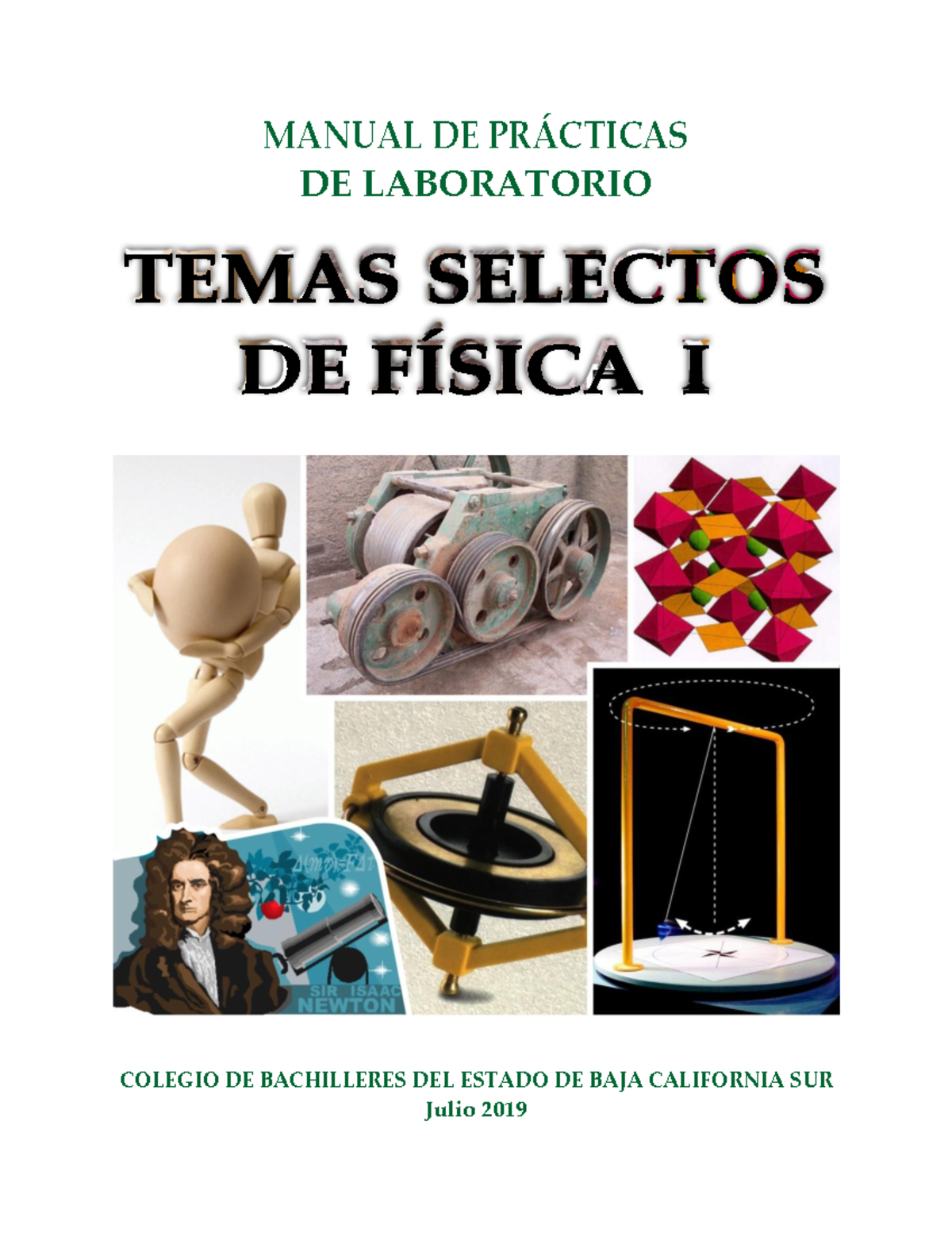 Manual de practicas de laboratorio temas selectos fisica I - MANUAL DE PRÁCTICAS DE LABORATORIO ...