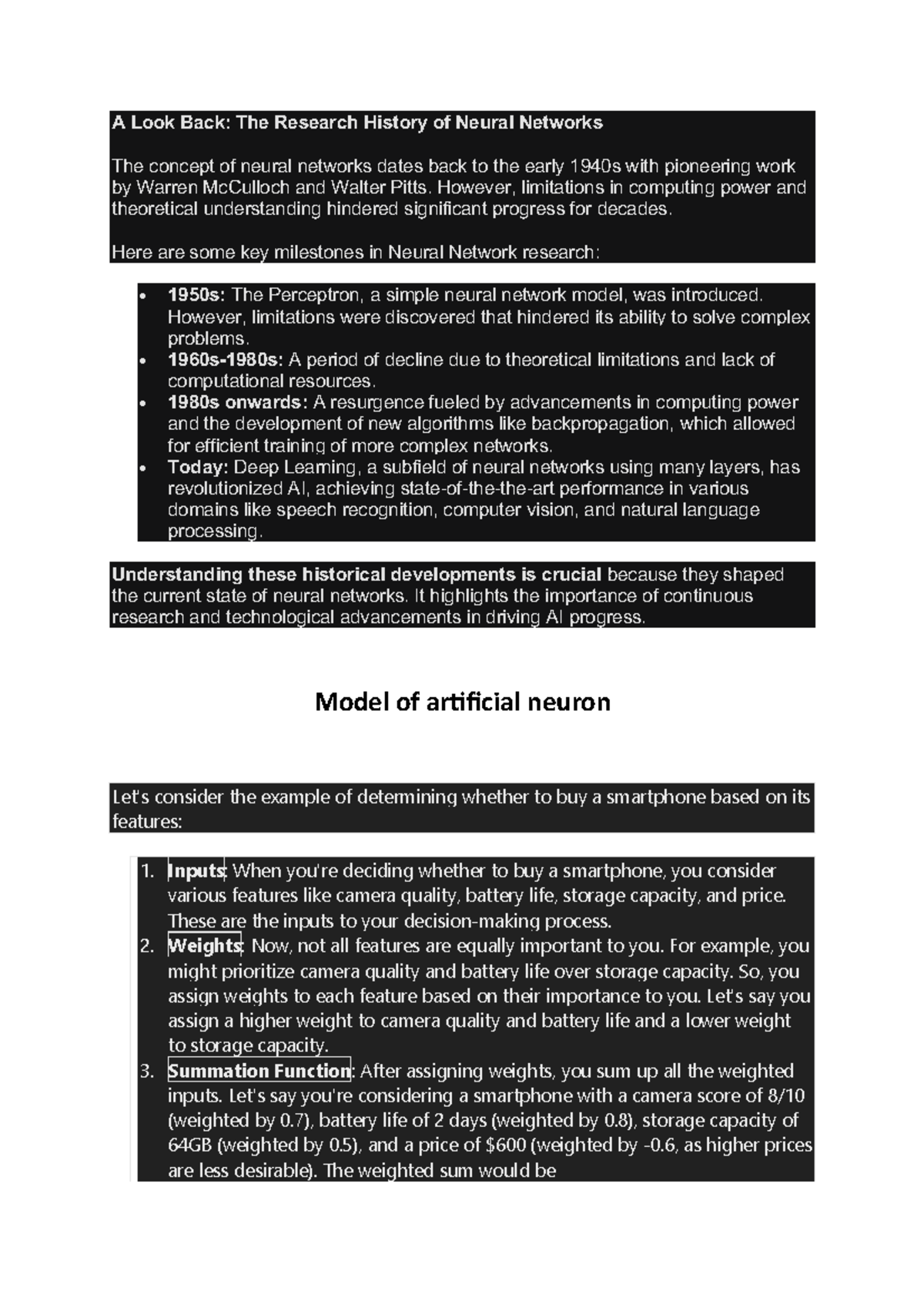 Artificial intelligence - A Look Back: The Research History of Neural ...