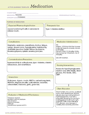 Potassium - Drug Cards - ACTIVE LEARNING TEMPLATES THERAPEUTIC ...