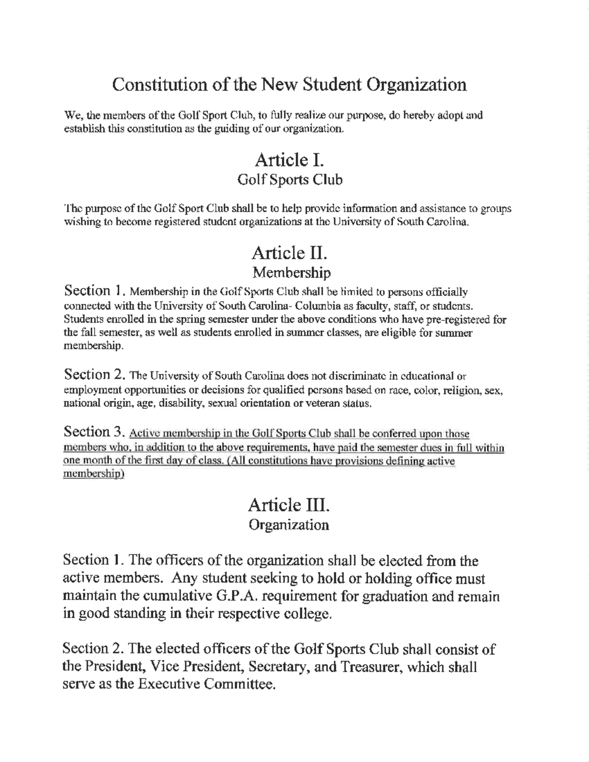 Golf Club - ADULT NURSING ACTIVE LEARNING TEMP - Nurs318 - Studocu