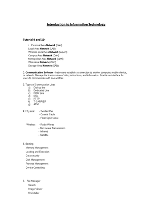 Introduction to Information Technology - Introduction to Information ...