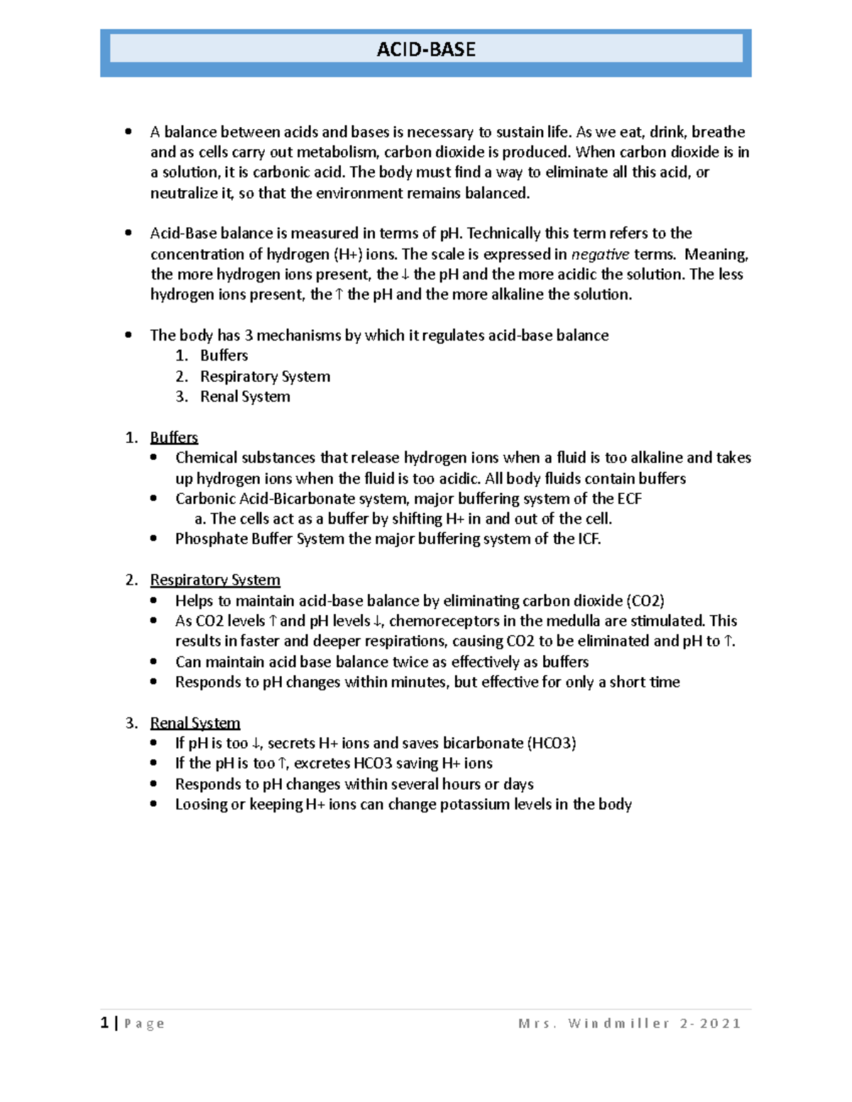 ABGs Handout - NUR327 - Studocu