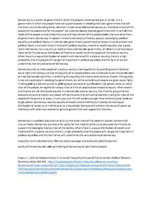 State Powers - eassy - State powers name Chamberlain University Political Science 330N Professor ...