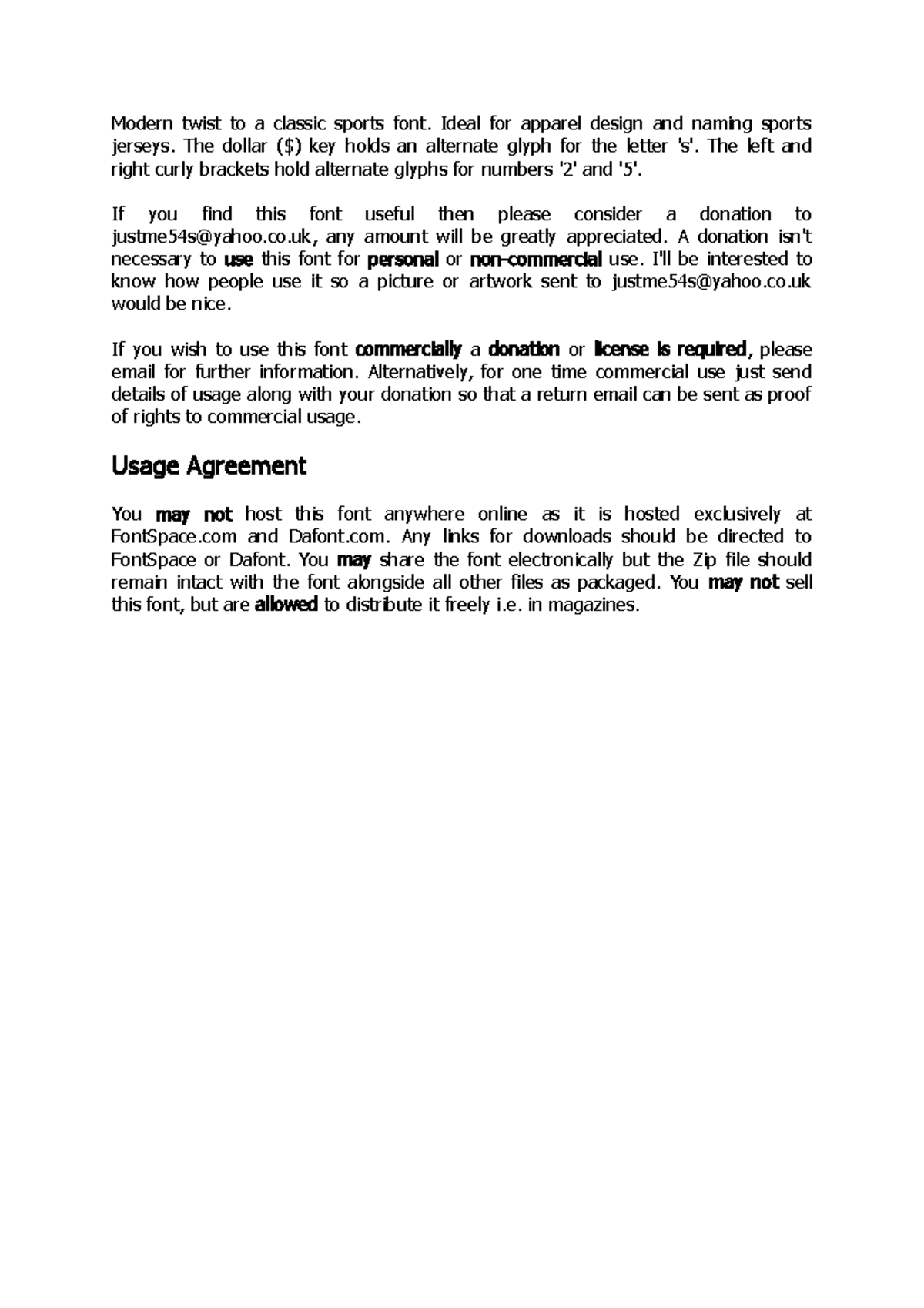 New Athletic M54 - hyih - Modern twist to a classic sports font. Ideal ...