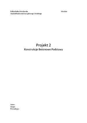 Wykład PŁYTY - Konstrukcje Betonowe - Podstawy - TABLICE WINKLERA ...