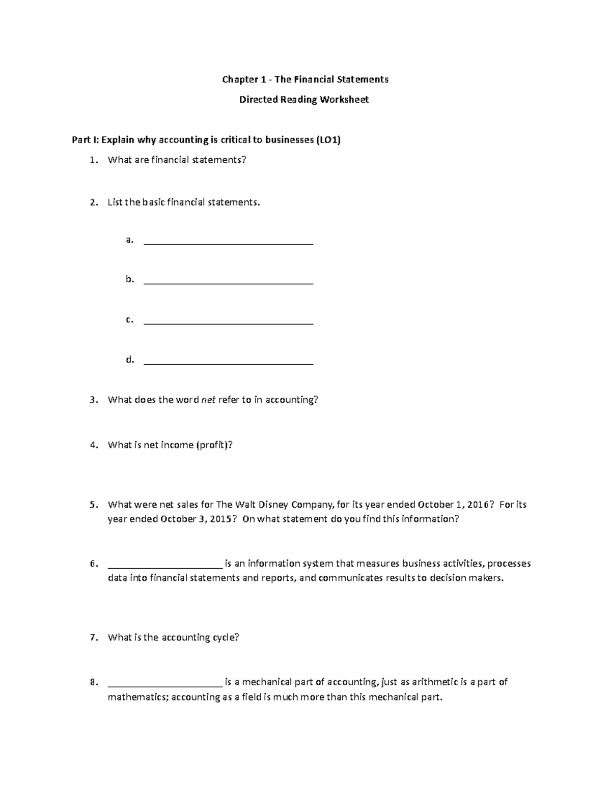 Thomas Tietz fa12 stdr 01 - Chapter 1 - The Financial Statements ...