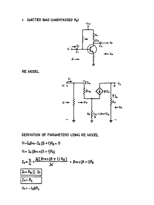 FET DC and AC Circuit analysis - Electronics Engineering - Studocu
