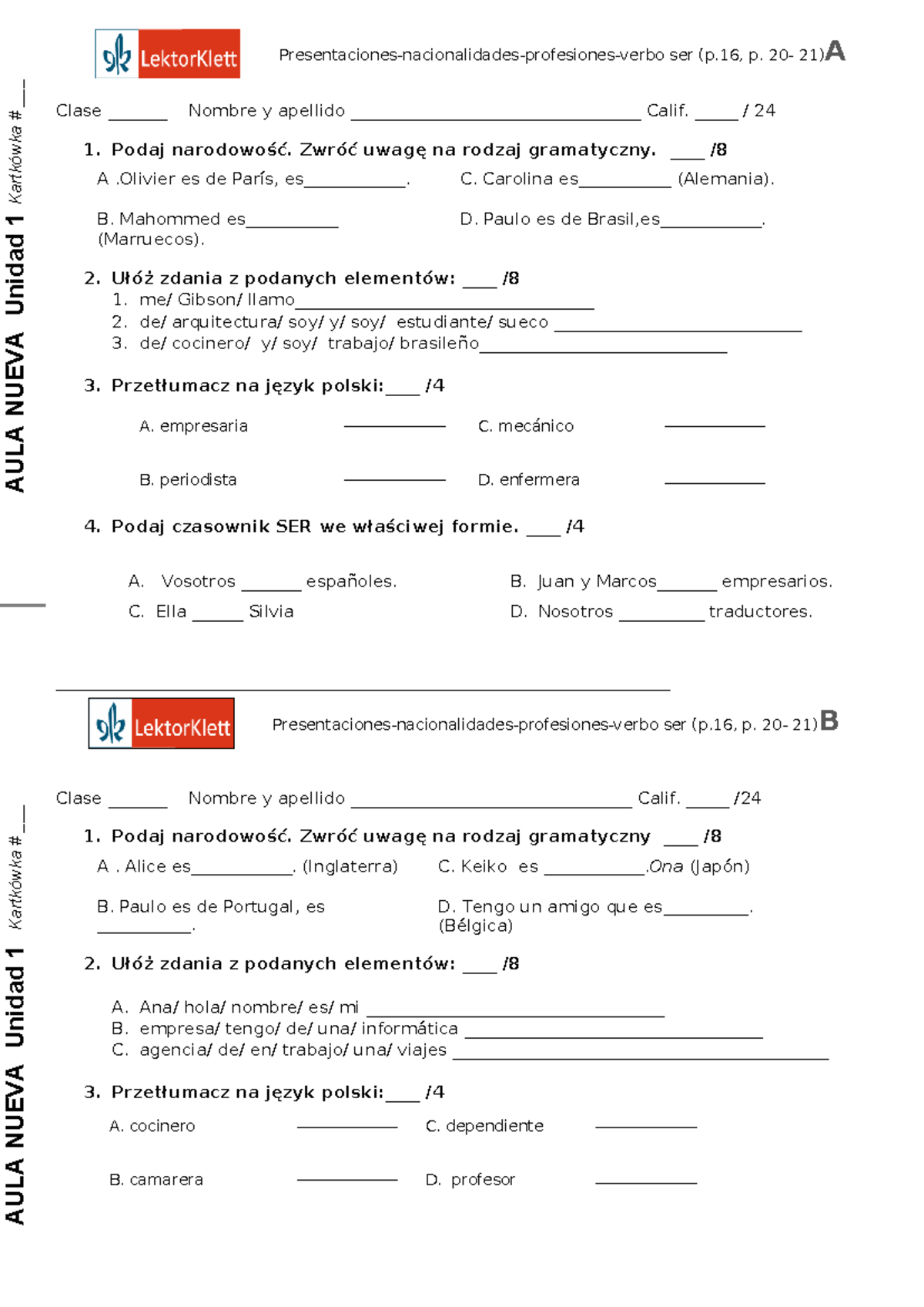 Kart 1-aula nueva 1-unidad 1 - Presentaciones-nacionalidades ...