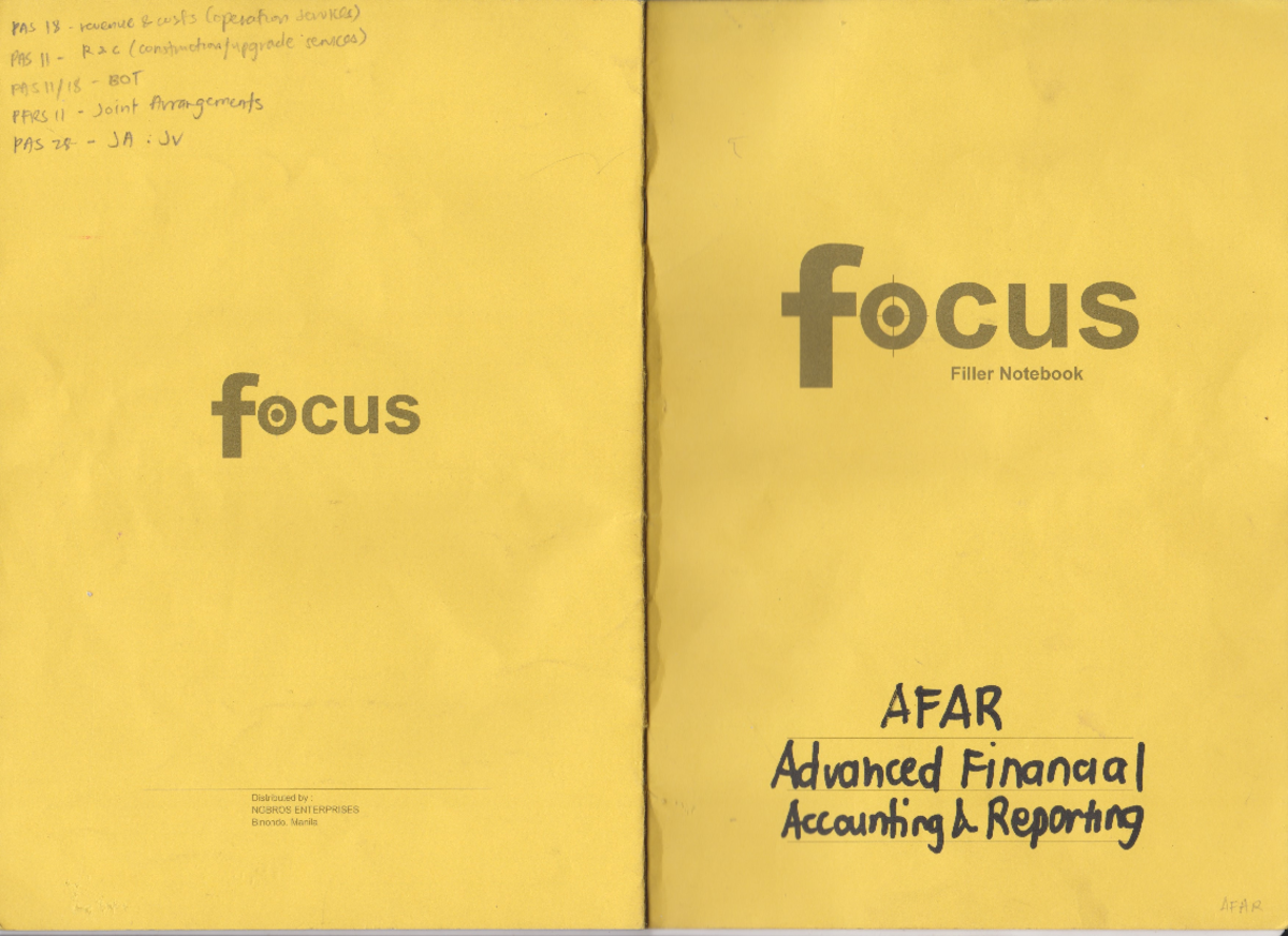 AFAR part 1 page 1-20 - AFAR notes and lectures for pages 1-20 ...