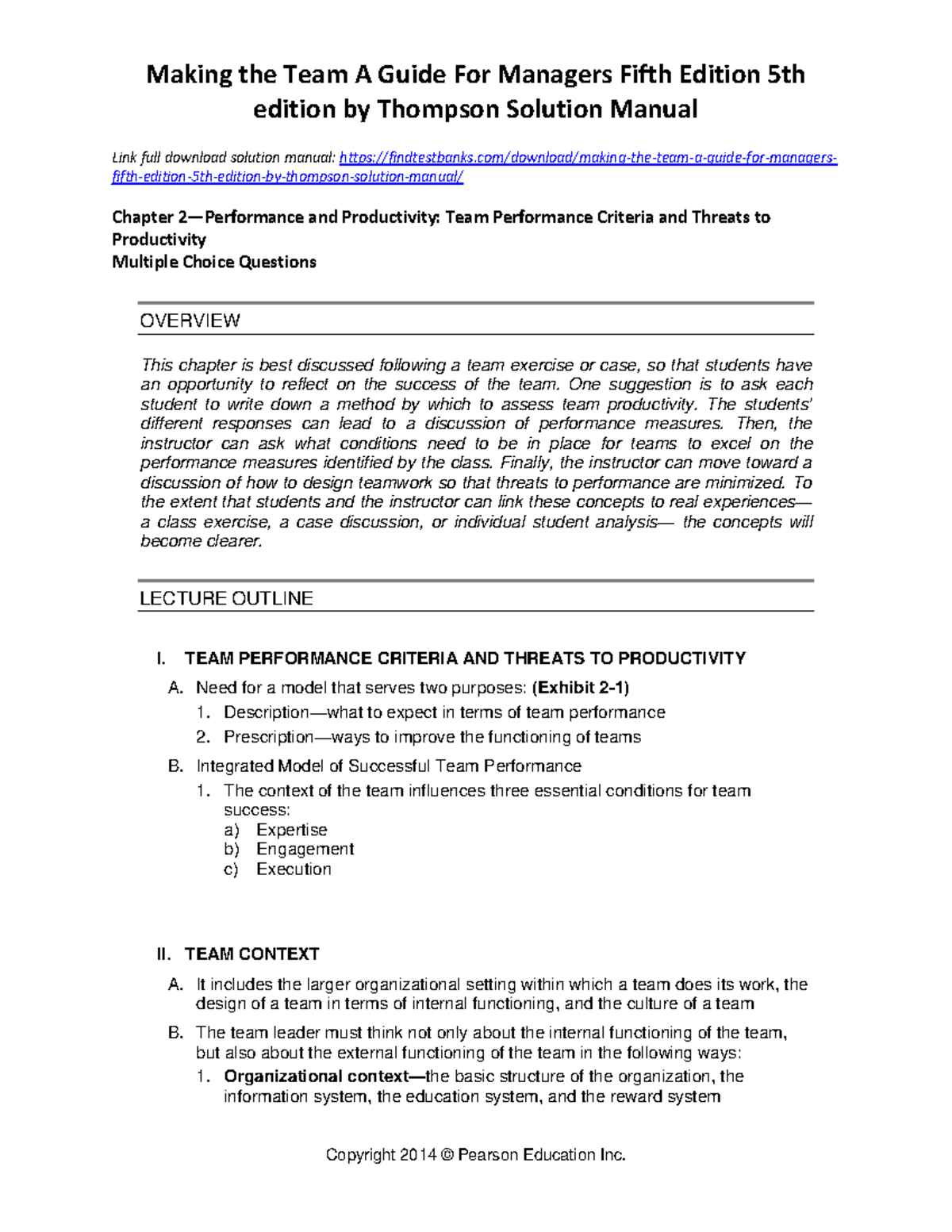 Making the Team A Guide For Managers Fifth Edition 5th edition by ...