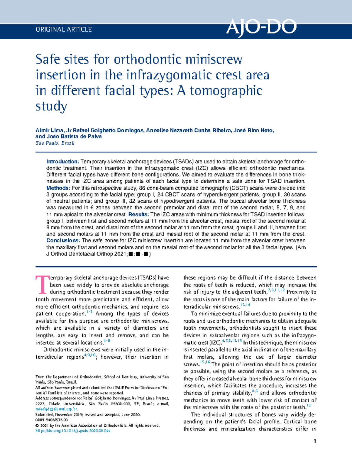 27022024 - Safe sites for orthodontic miniscrew insertion in the ...