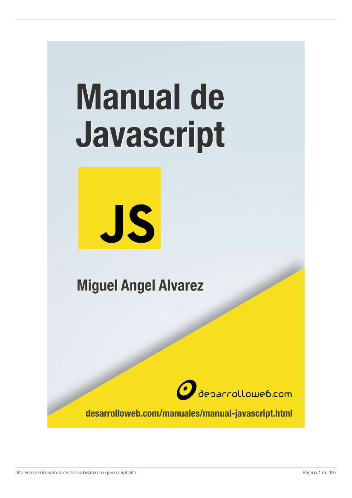 Manual-de-javascript - Introducción: Manual de JavaScript Manual de Javascript desde cero ...