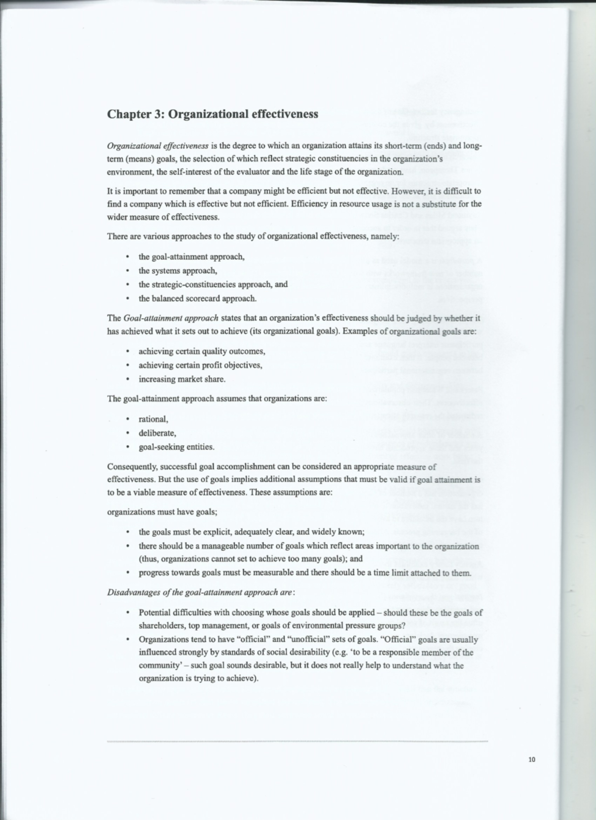 Org.Str.-Ch - Samenvatting Organization Theory - Organizational ...