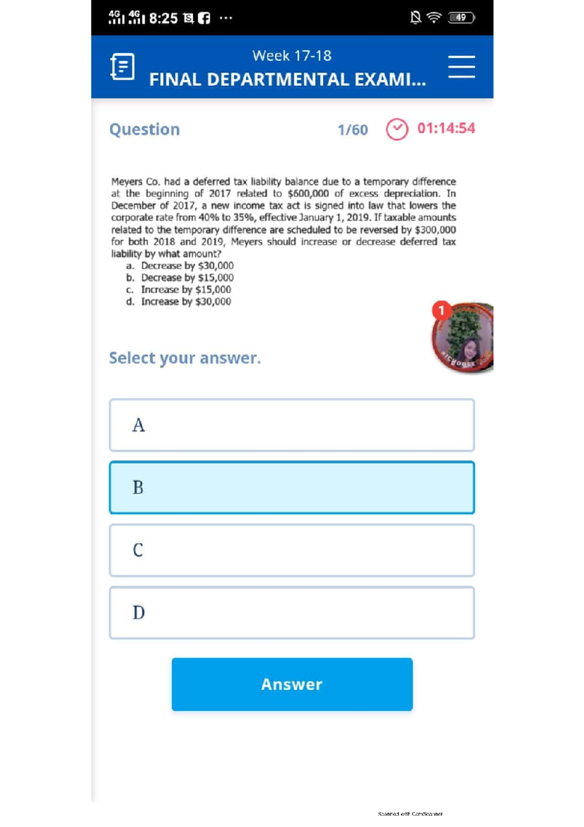 Exam 6 January 2021, questions and answers - Intermediate Accounting 2 ...