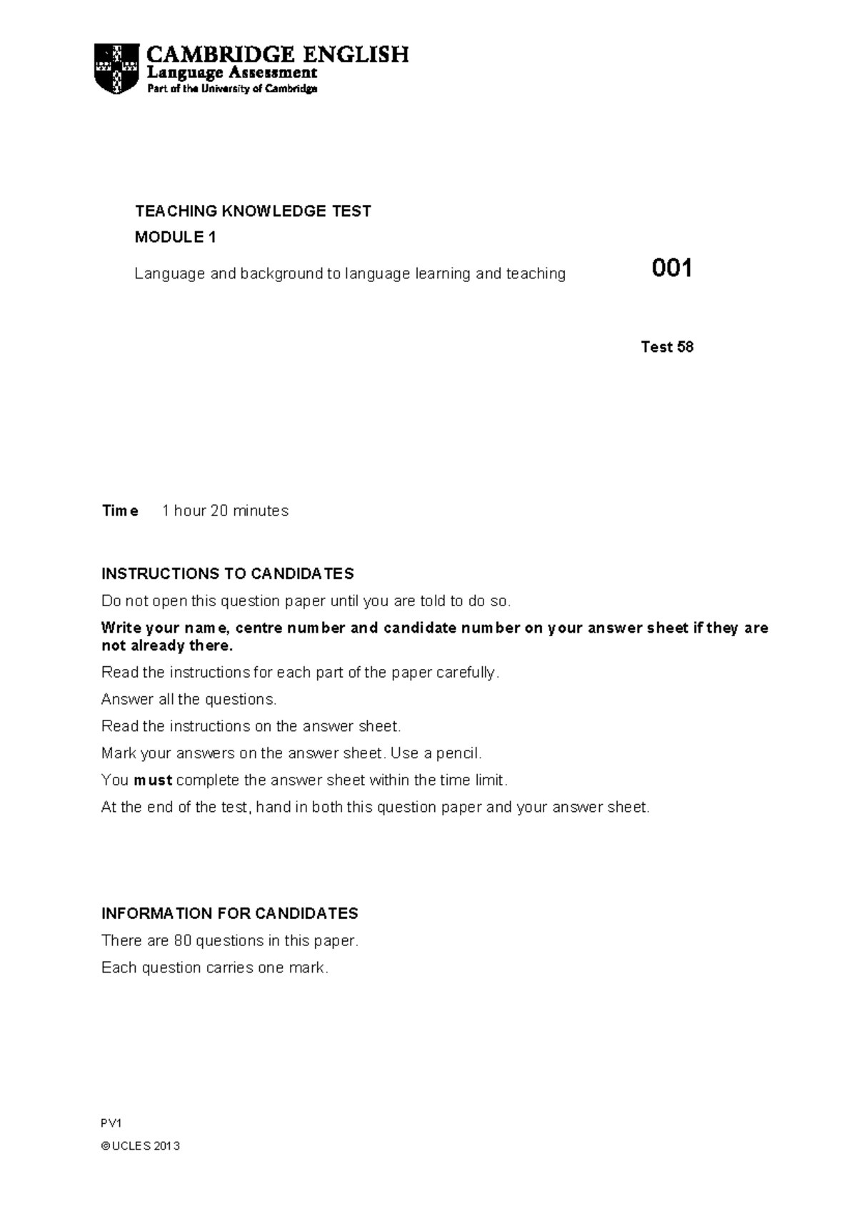 Gre book - gre general and english paper book - TEACHING KNOWLEDGE TEST ...