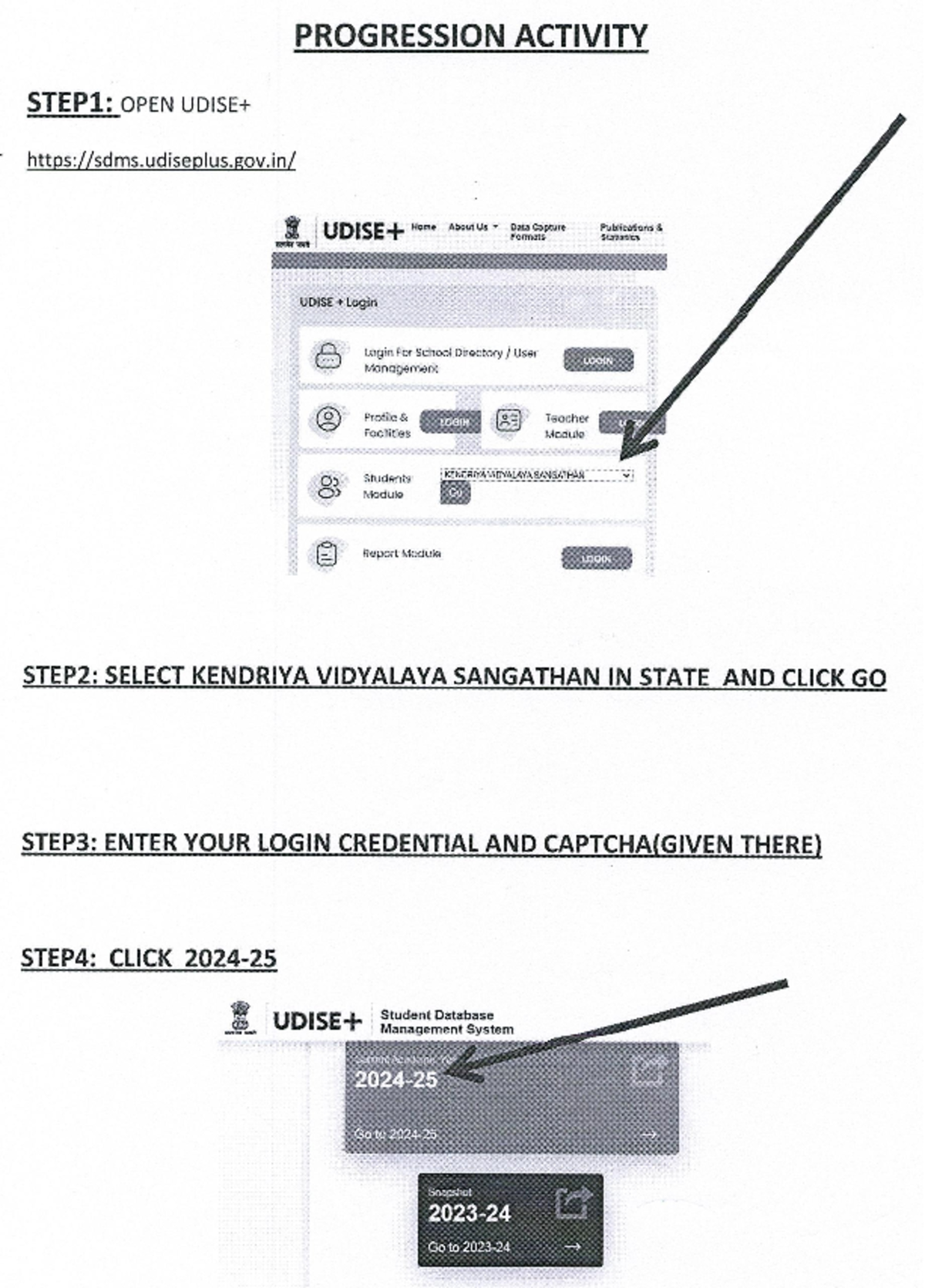 Encl User Manual - PROGRESSION ACTIVITY STEP1: OPEN Home About Us Data ...