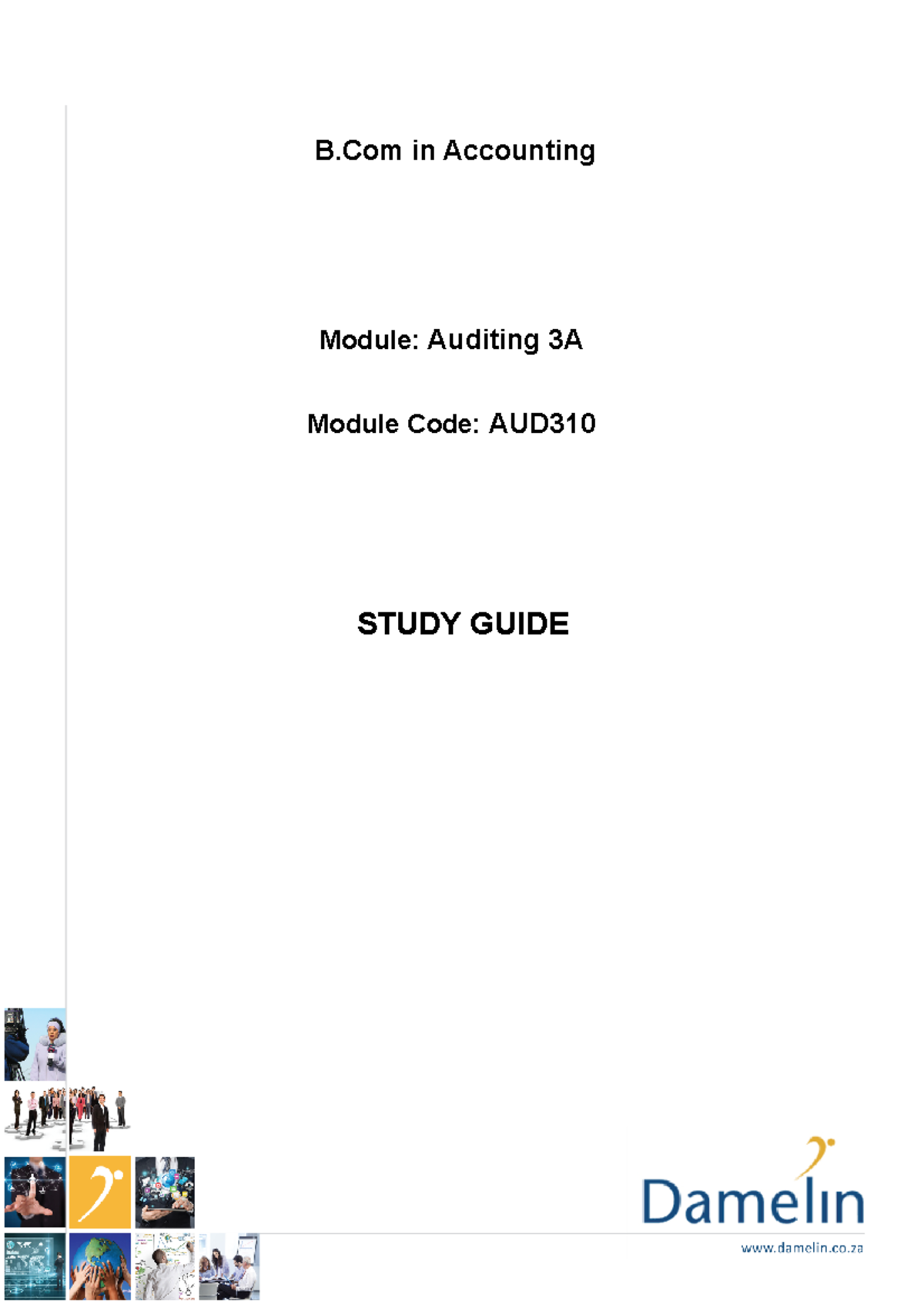 Auditing 3A Final Submission - B in Accounting Module: Auditing 3A ...