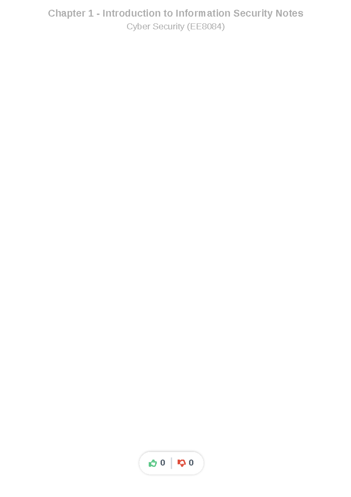Chapter-1-introduction-to-information-security-notes compress - Chapter ...