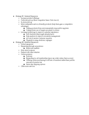 Team F Costco Executive Summary - Executive Summary: Costco Project ...