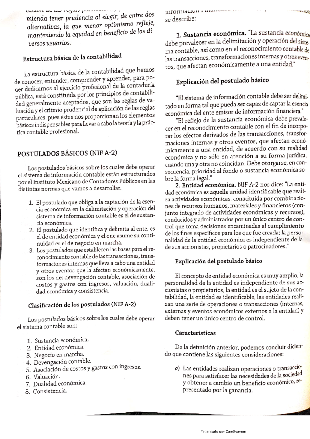 Postulados Basicos - ...... - Submodulo II - Studocu