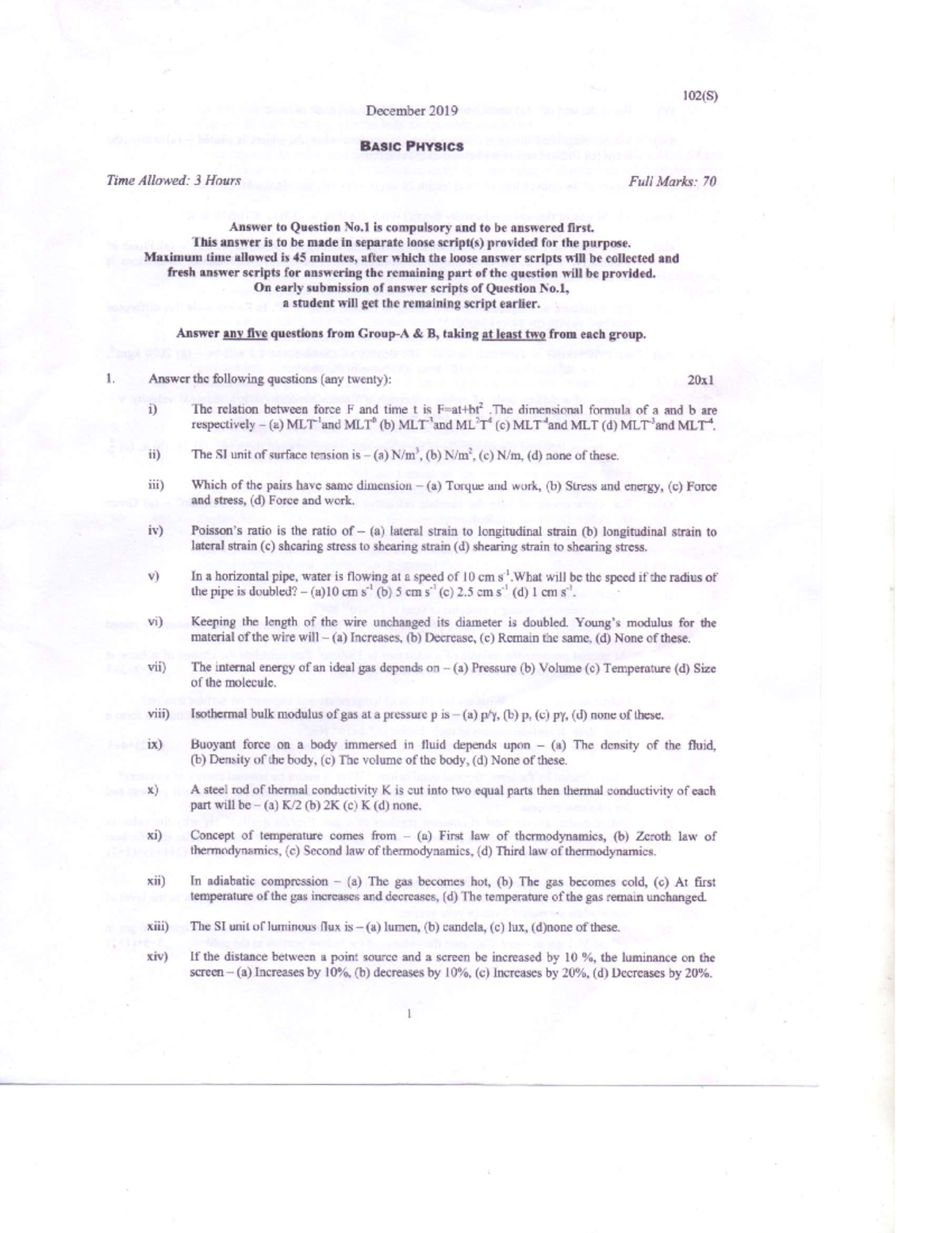 Basic phy 2019 - Most important note of physics - Civil engineering ...