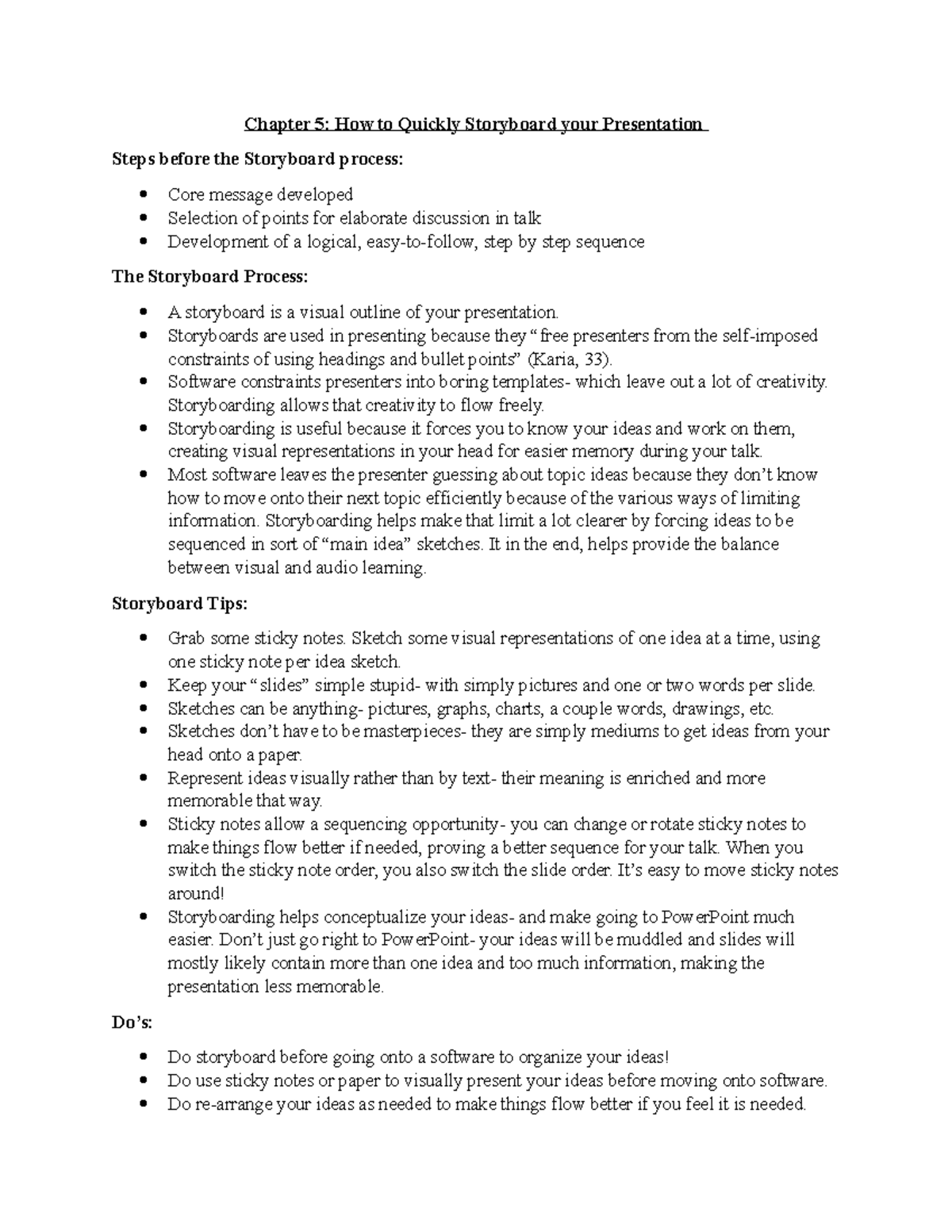 Chapter 5 TED Slides - A book summary. - Chapter 5: How to Quickly ...