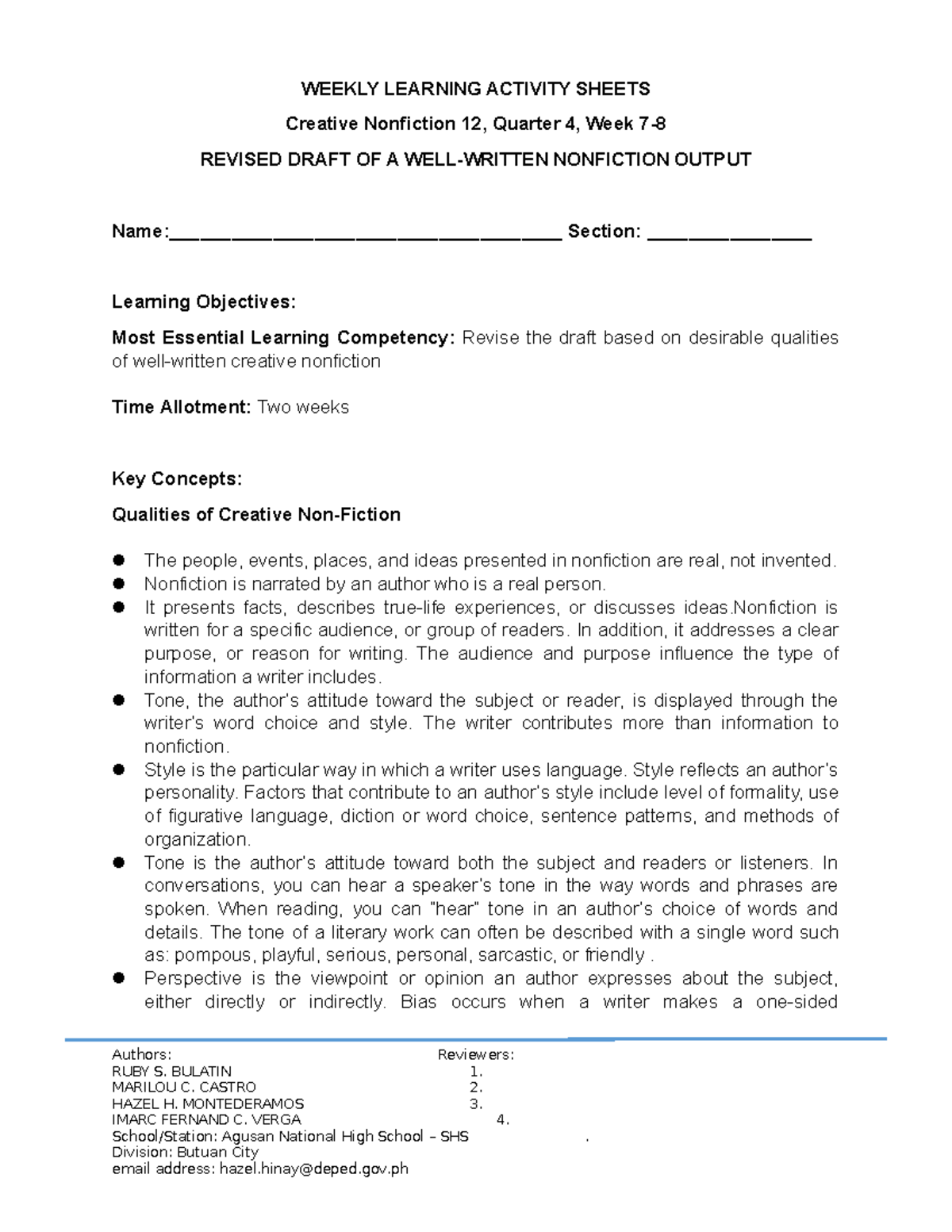 CNF Q4 W7 8 MELC 3 - STEM SCIENCE TECHNOLOGY ENGINEERING AND ...