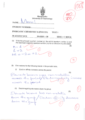 Inorganic Chemistry II Practicals - mut.ac S2 INORGANIC CHEMISTRY ...