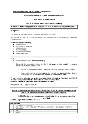DOCS-Gastrointestinal History Taking - G: Good A: Adequate P: Poor ...